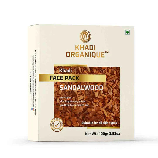 Sandalwood Face Pack-100g – Anvve Organic & Natural Store